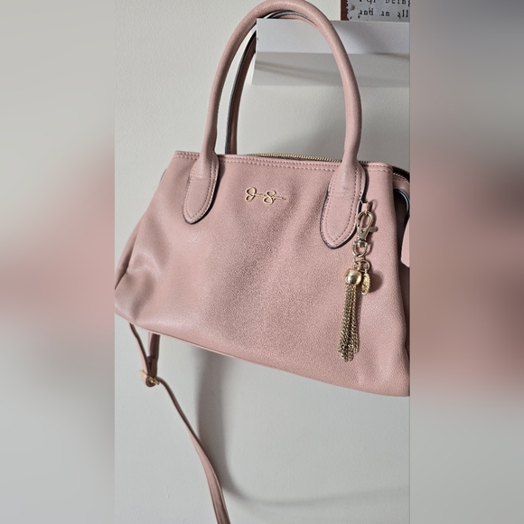 Jessica Simpson | Bags | Jessica Simpson Blush Pink Satchel Purse With ...